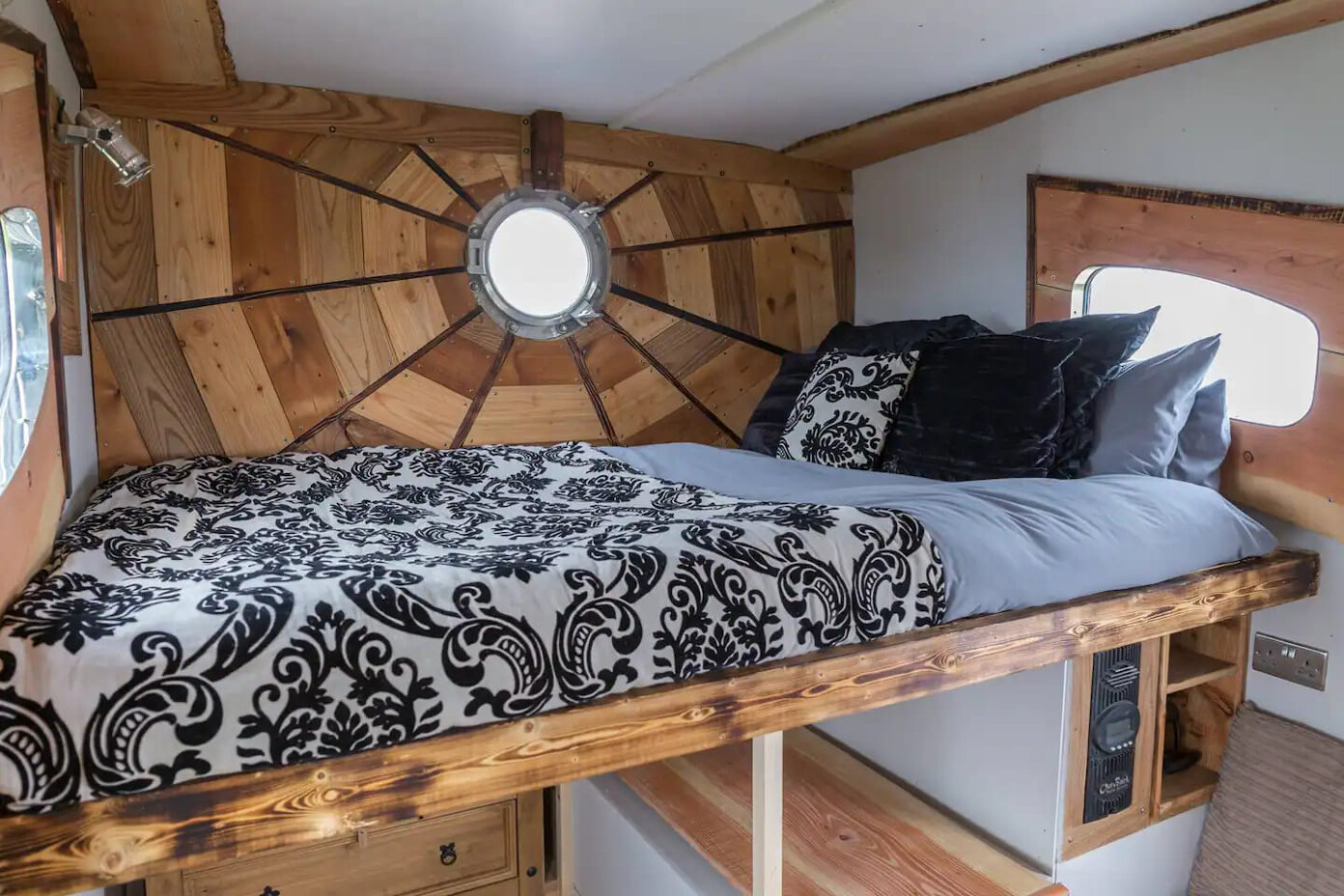 Cargo Lorry Converted Into Charming Holiday Cottage, Complete With ...