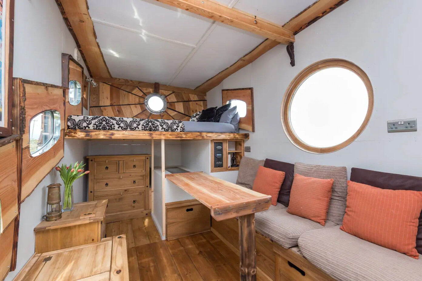 Cargo Lorry Converted Into Charming Holiday Cottage, Complete With ...