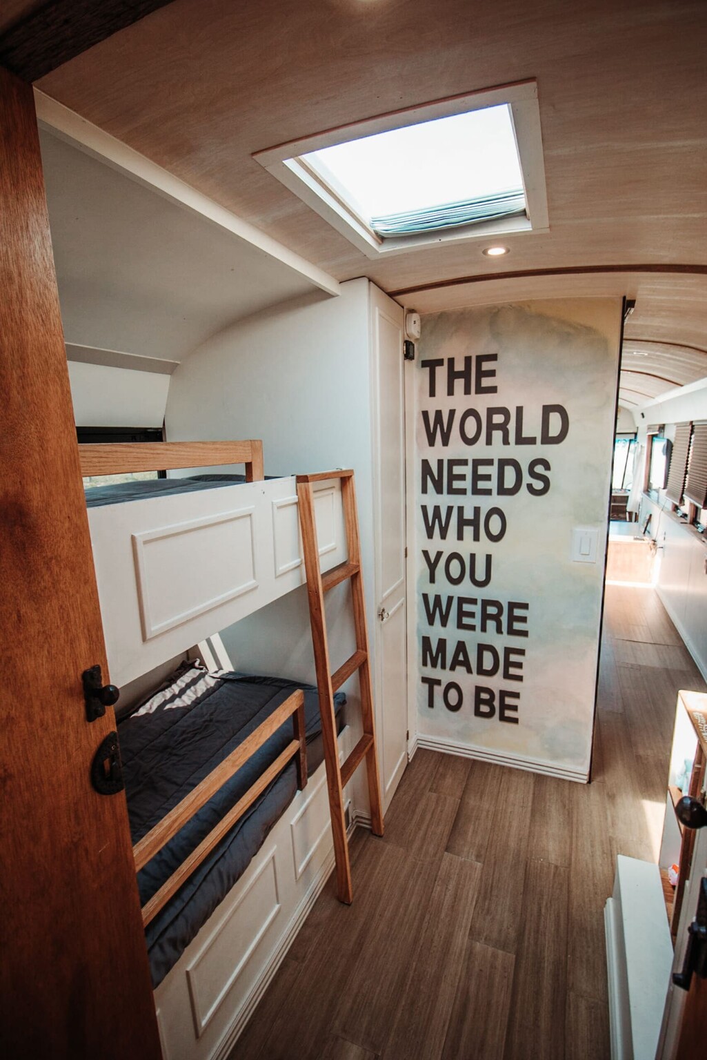 Step Inside the Skoolie Builder's Own Award-Winning Tiny Home on Wheels ...