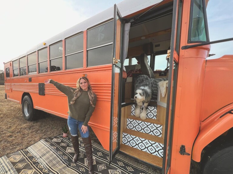 From Army to Adventure: Couple Converts Old Bus Into Beautiful Boho ...