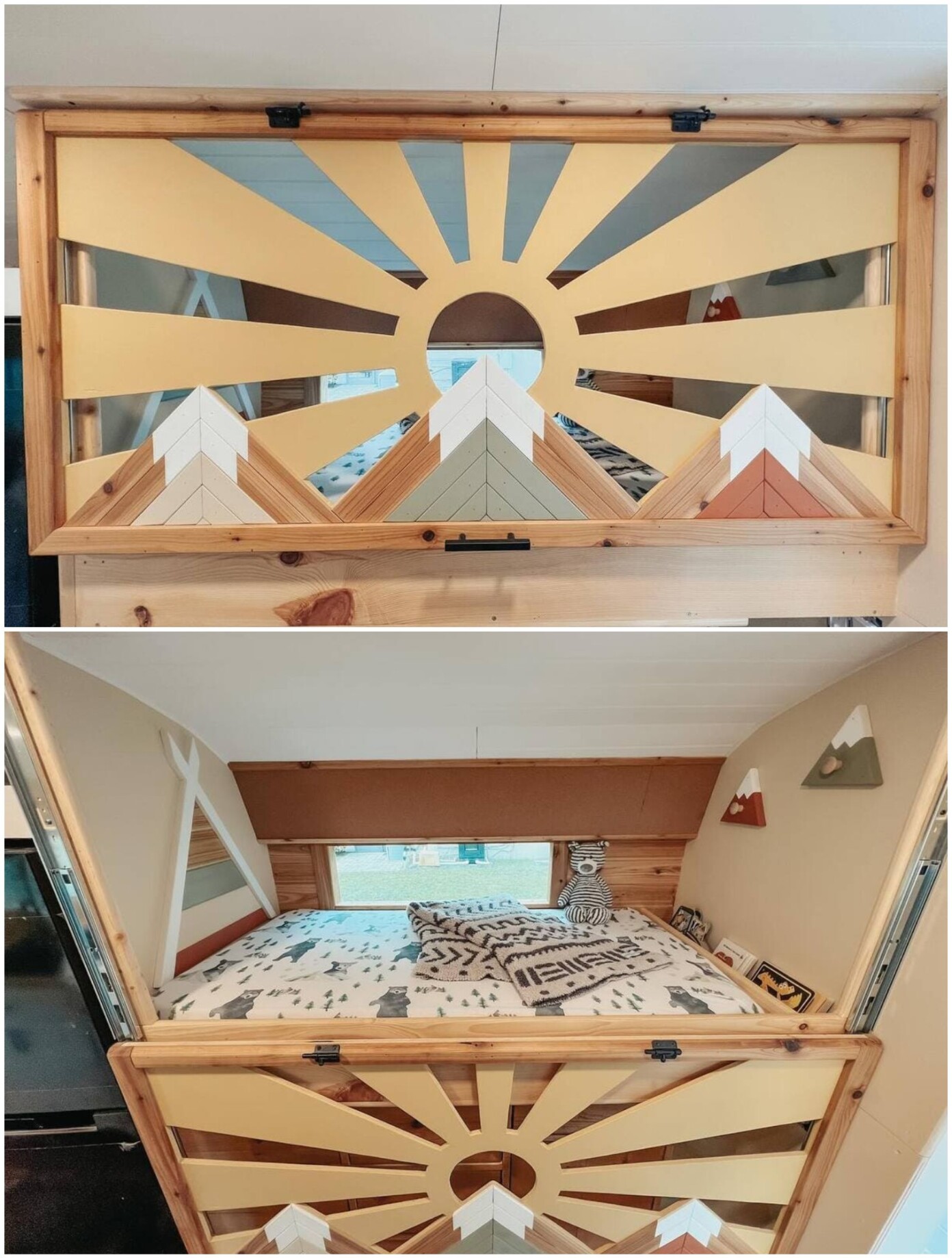 Couple Transforms Old Bus Into Luxurious Tiny Home With Pop-Out TV in ...