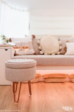 Meet Rosie: The 22-Foot Rose-Gold Airstream with a Built-in Tesla ...
