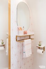 Meet Rosie: The 22-Foot Rose-Gold Airstream with a Built-in Tesla ...