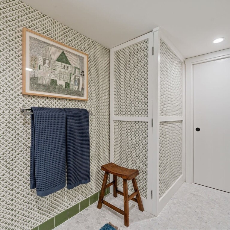 Basement Garage Was Converted Into a Bright and Whimsical Living Space ...