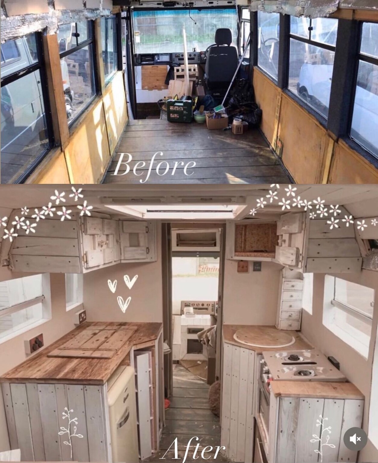 Woman Priced Out of the Housing Market Transforms a Minibus Into a ...
