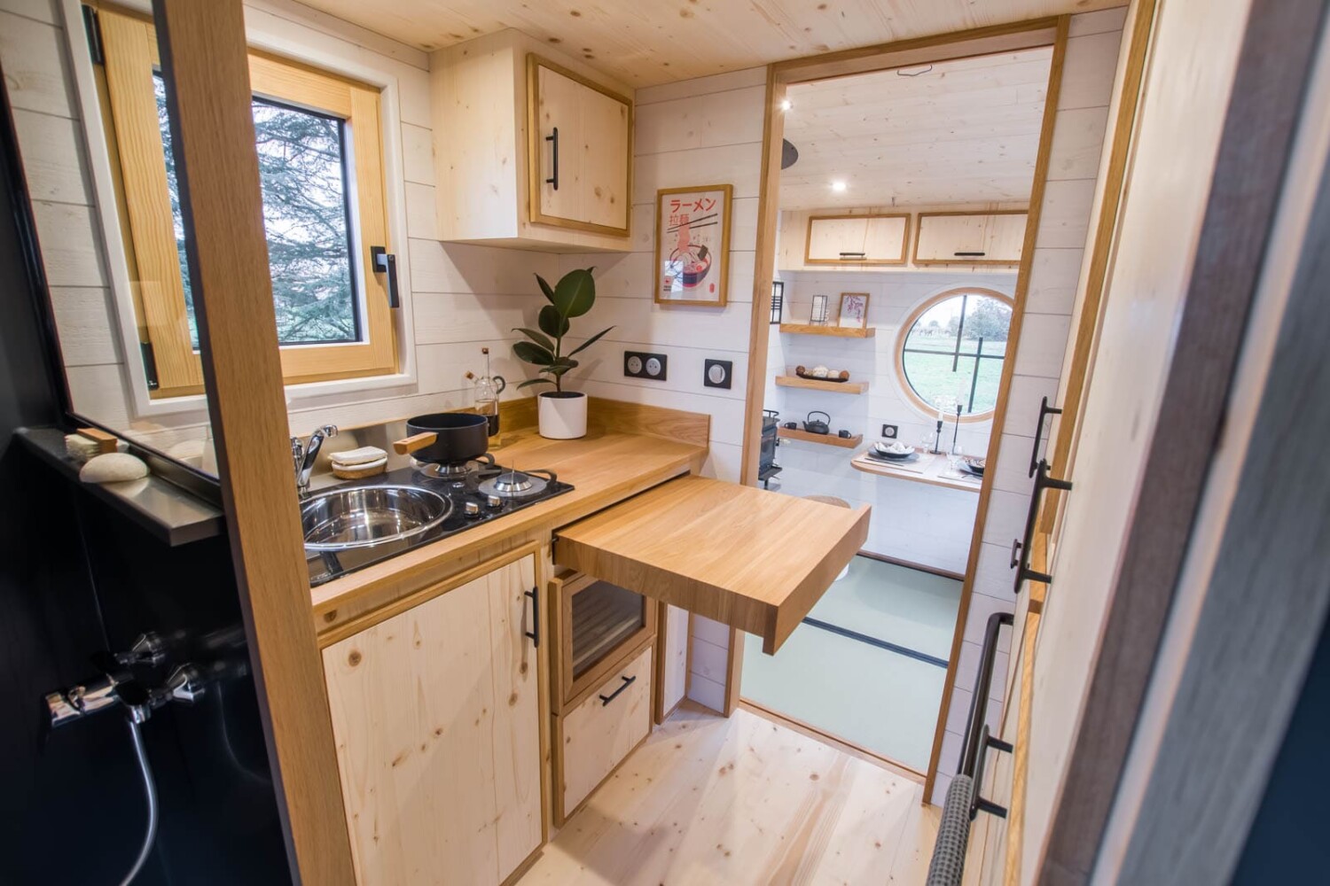 Step Inside the Compact Tiny House With Unique Layout and Rooftop ...