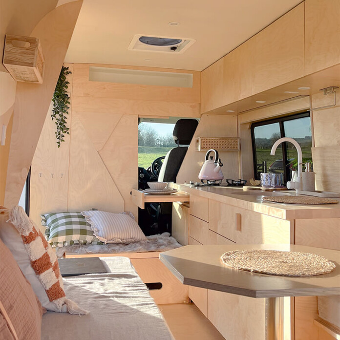 Inside Luella: Mollie and Jason's Latest Minimalist Van Transformation ...