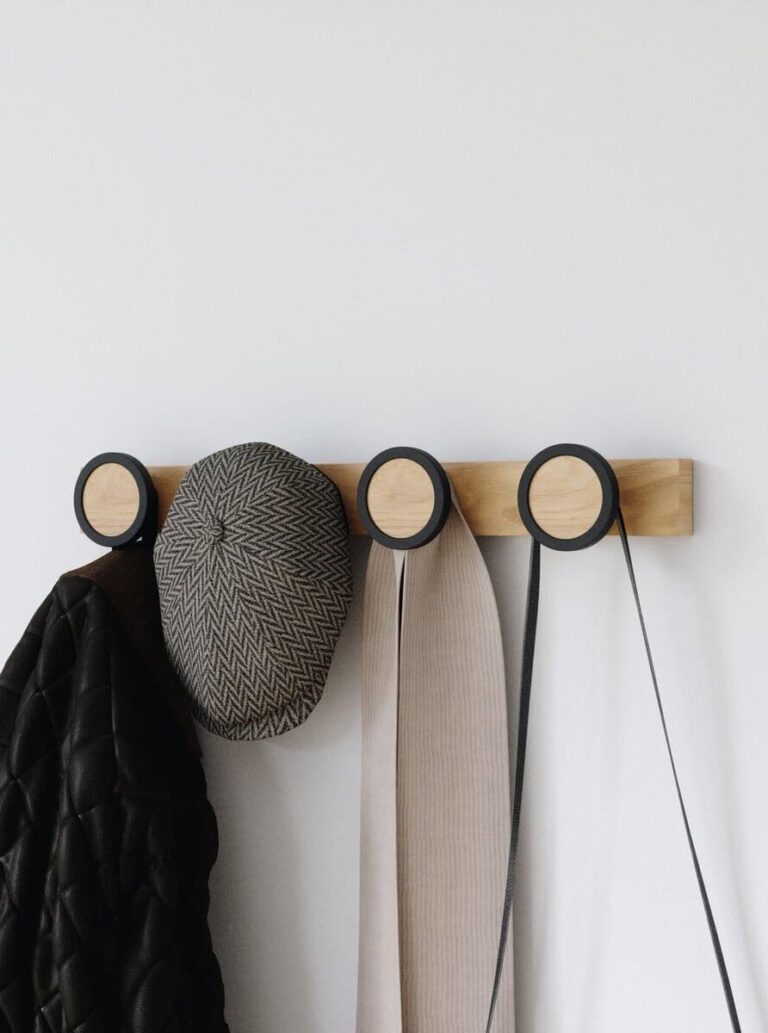 16 Stylish Coat Hooks That Double as Wall Décor - Living in a shoebox