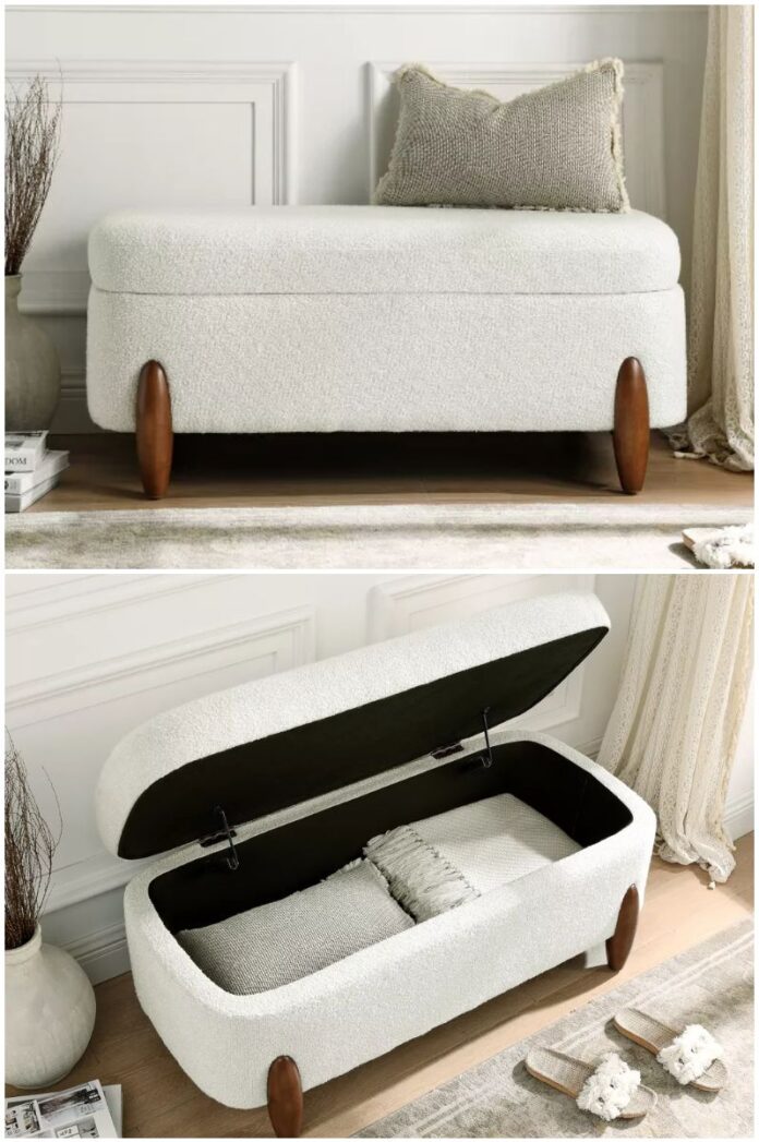 Hide the Clutter in Style: 20 Storage Ottomans That Are Anything but ...