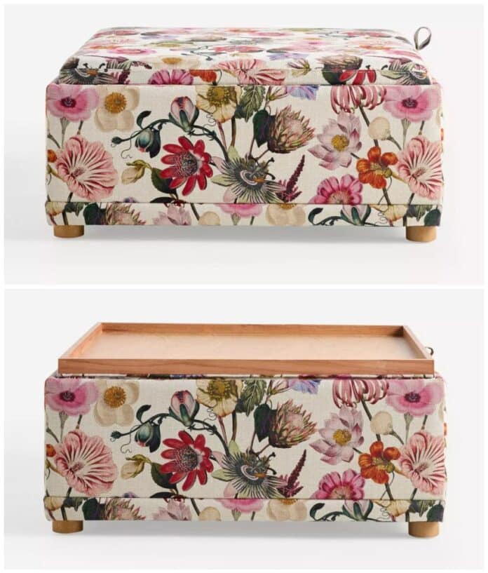 Hide the Clutter in Style: 20 Storage Ottomans That Are Anything but ...