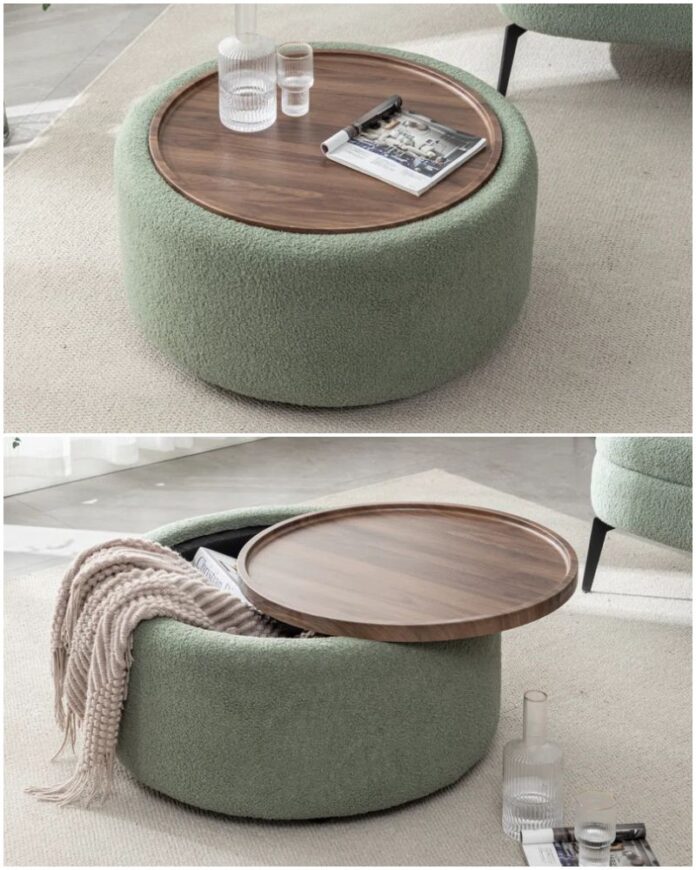 Hide the Clutter in Style: 20 Storage Ottomans That Are Anything but ...