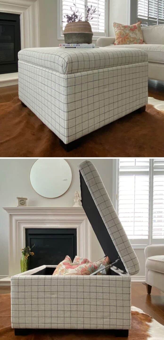 Hide the Clutter in Style: 20 Storage Ottomans That Are Anything but ...