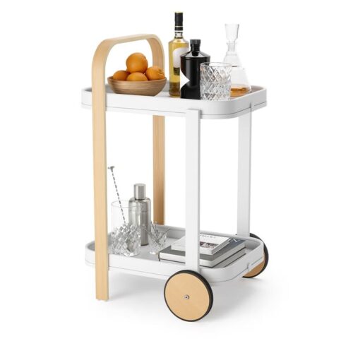 Turn Clutter Into Decor With These 25 Beautiful Rolling Carts - Living ...