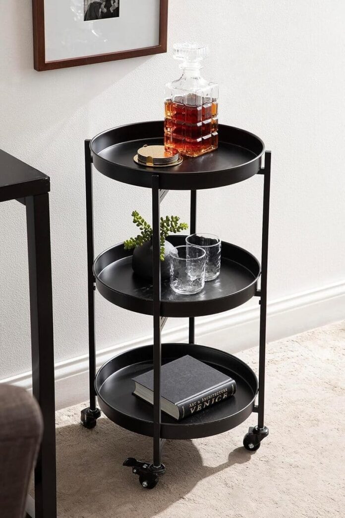 Turn Clutter Into Decor With These 25 Beautiful Rolling Carts - Living ...