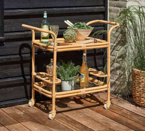 Turn Clutter Into Decor With These 25 Beautiful Rolling Carts - Living ...