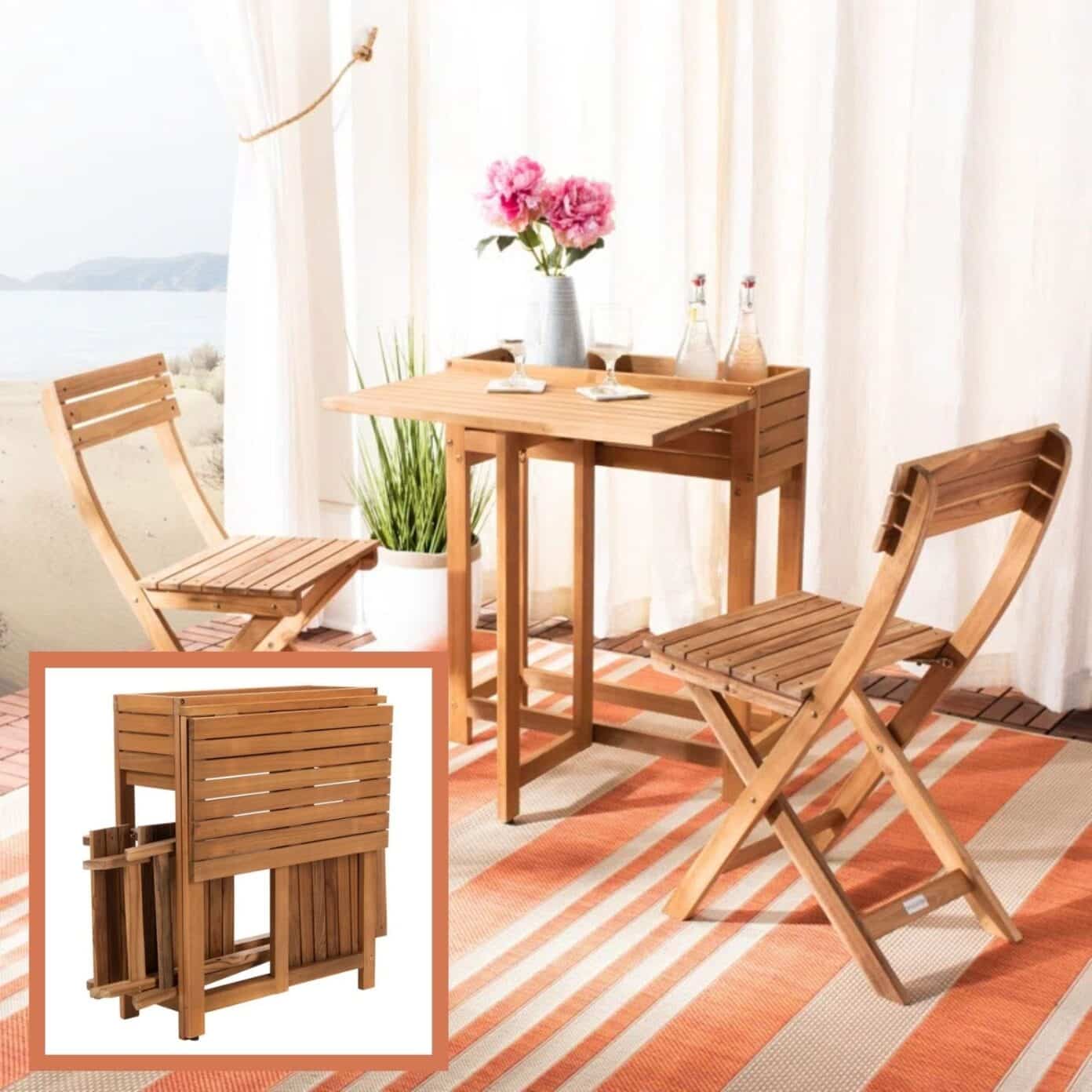 25 Space-Savvy Ideas That Make the Most of a Tiny Balcony - Living in a ...