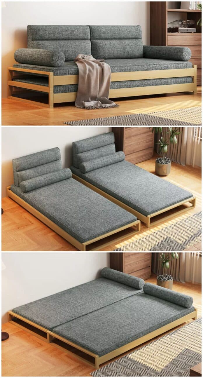 12 Gorgeous Sleeper Sofas That Don’t Scream “Guest Bed” - Living in a ...