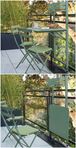 25 Space-Savvy Ideas That Make the Most of a Tiny Balcony - Living in a ...