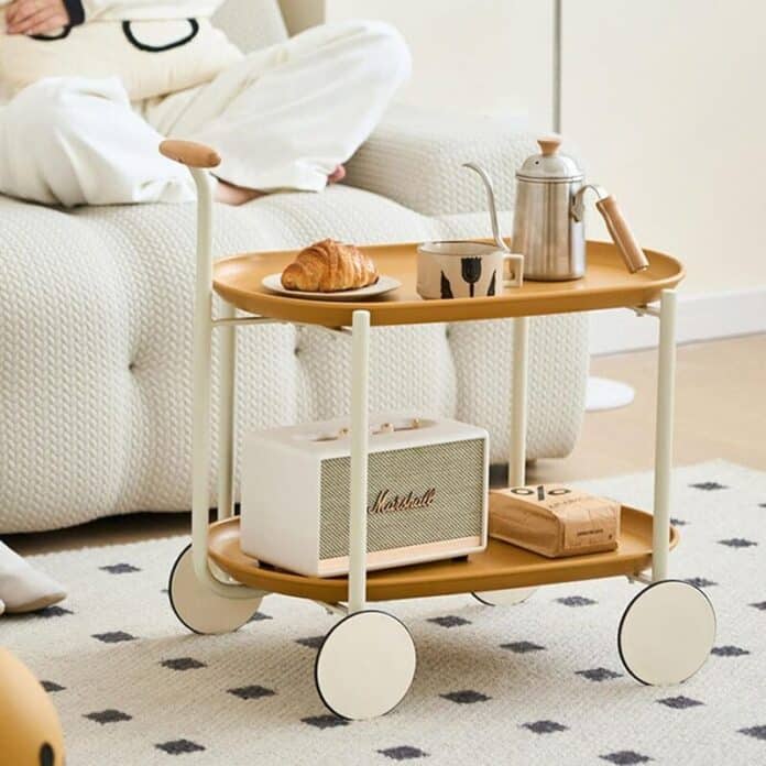 Turn Clutter Into Decor With These 25 Beautiful Rolling Carts - Living ...