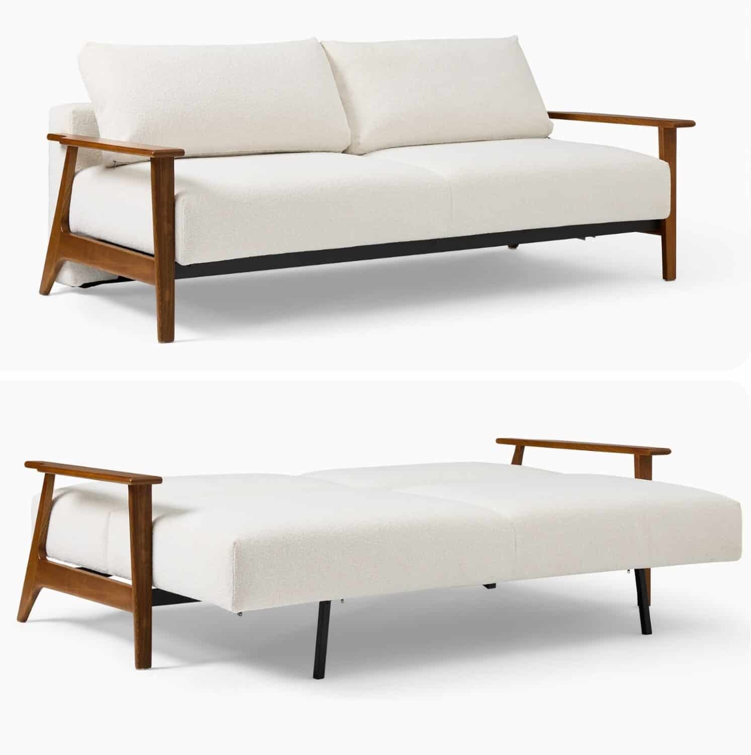 12 Gorgeous Sleeper Sofas That Don’t Scream “Guest Bed” - Living in a ...