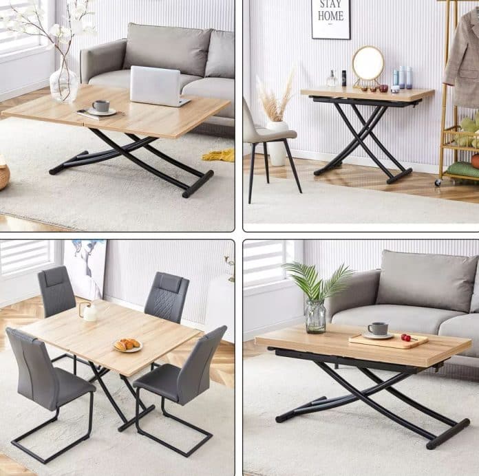 18 Transforming Tables That Practically Double Your Space - Living in a ...