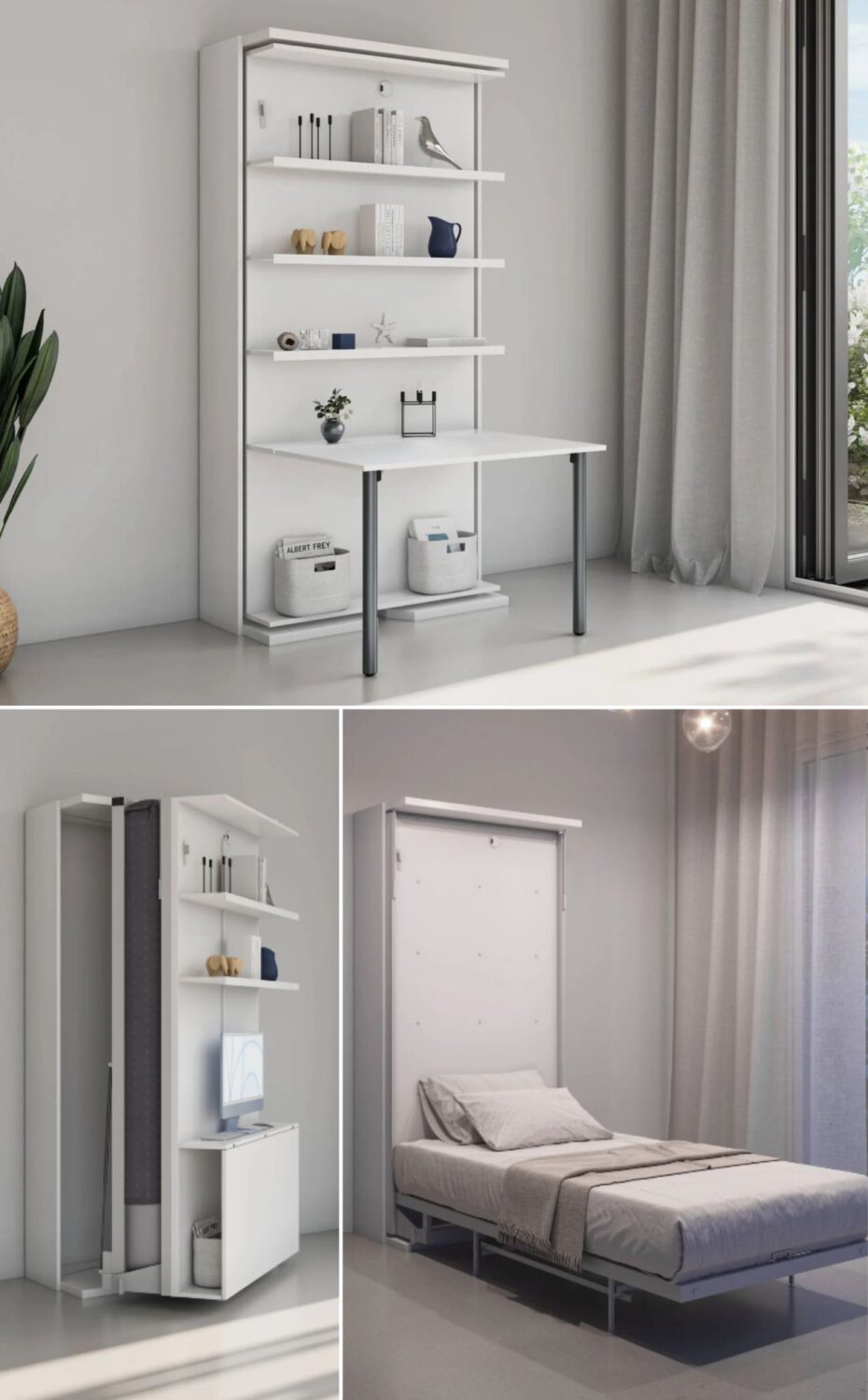 Work, Sleep, Repeat: 18 Genius Beds with Built-In Desks for Small ...