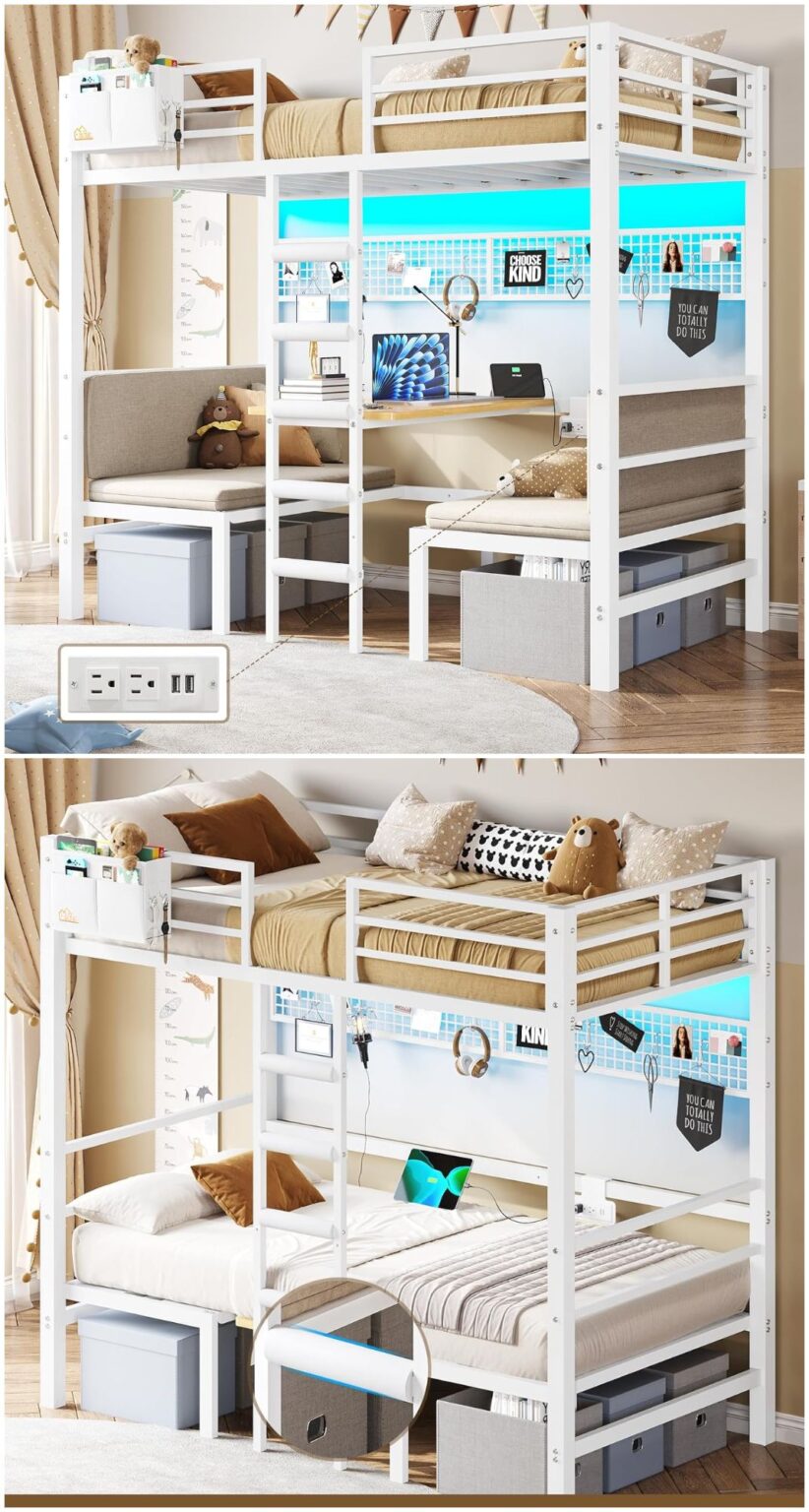 Work, Sleep, Repeat: 18 Genius Beds with Built-In Desks for Small ...
