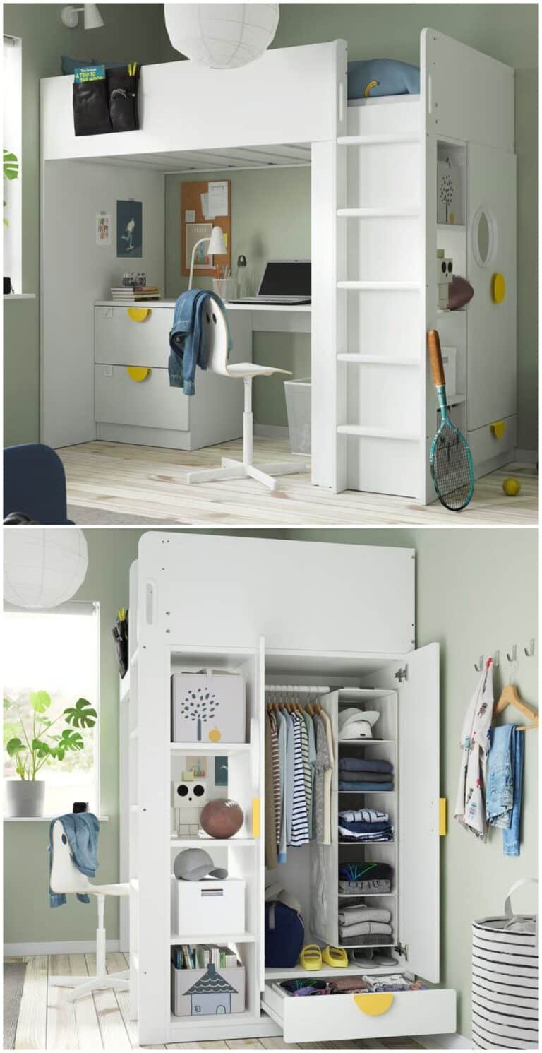 Work, Sleep, Repeat: 18 Genius Beds with Built-In Desks for Small ...
