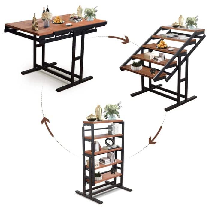 18 Transforming Tables That Practically Double Your Space - Living in a ...