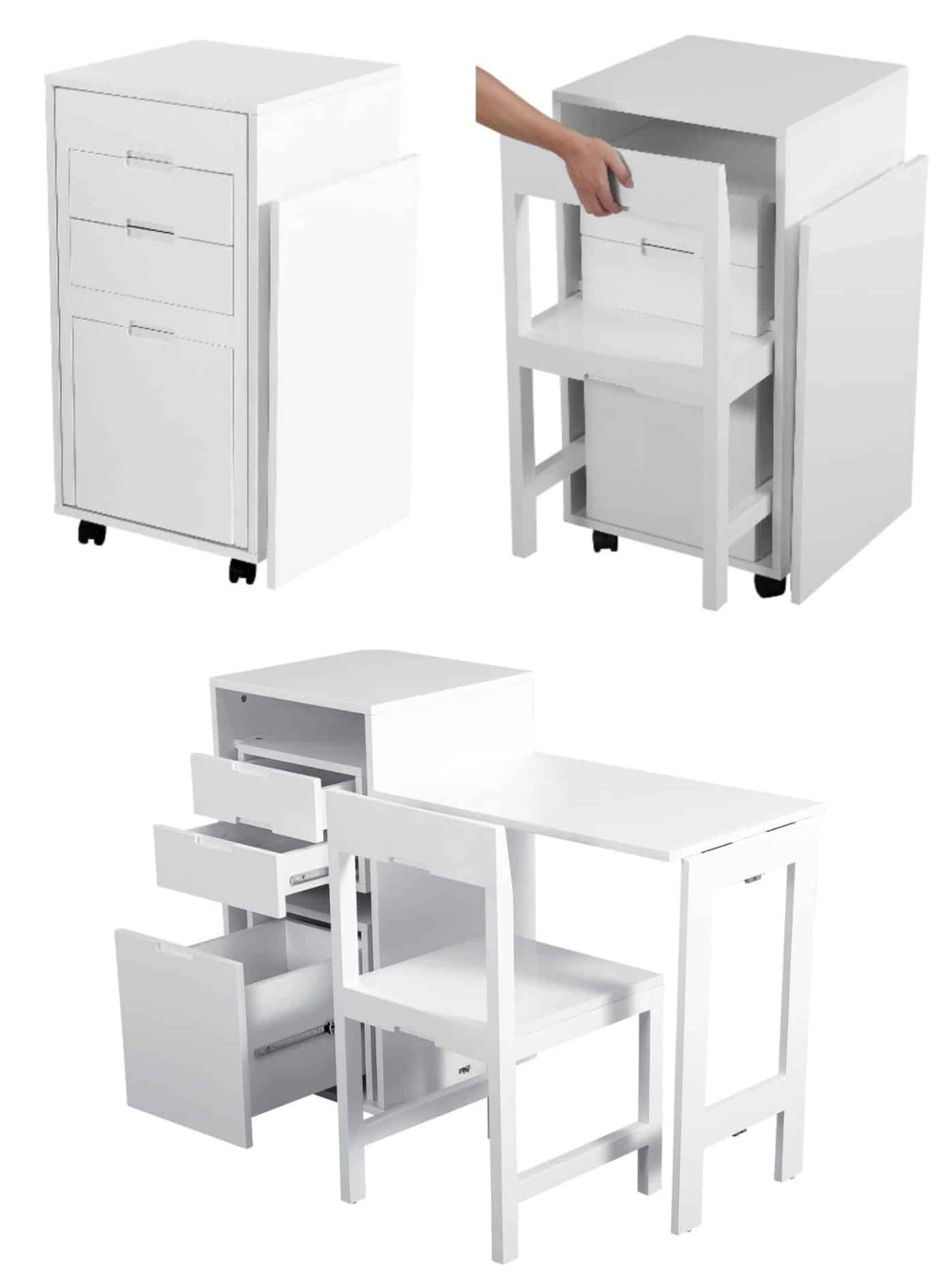 18 Transforming Tables That Practically Double Your Space - Living in a ...