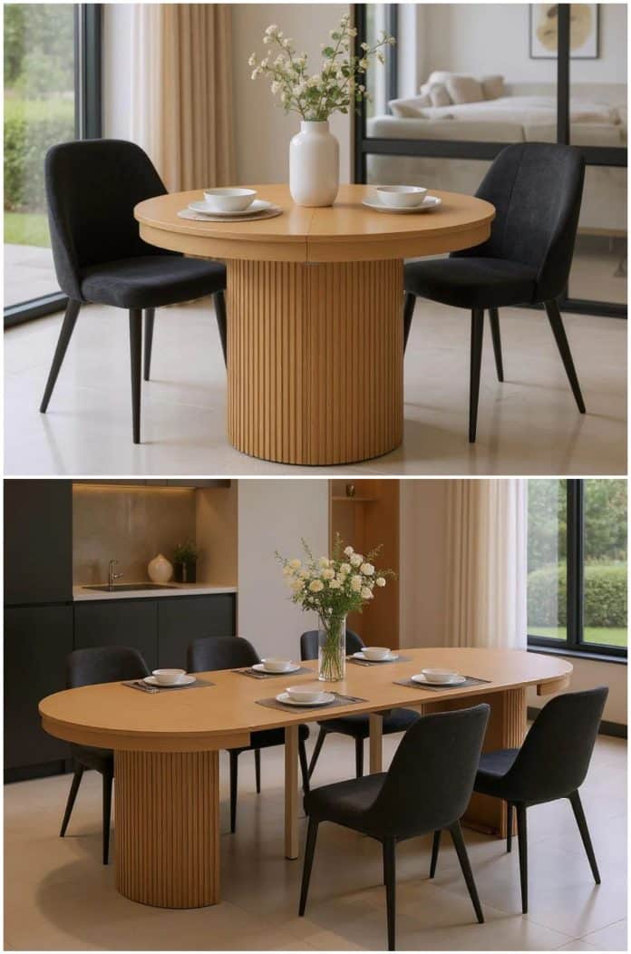18 Transforming Tables That Practically Double Your Space - Living in a ...