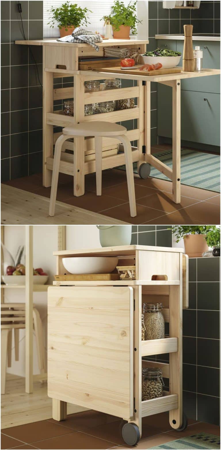 18 Transforming Tables That Practically Double Your Space - Living in a ...