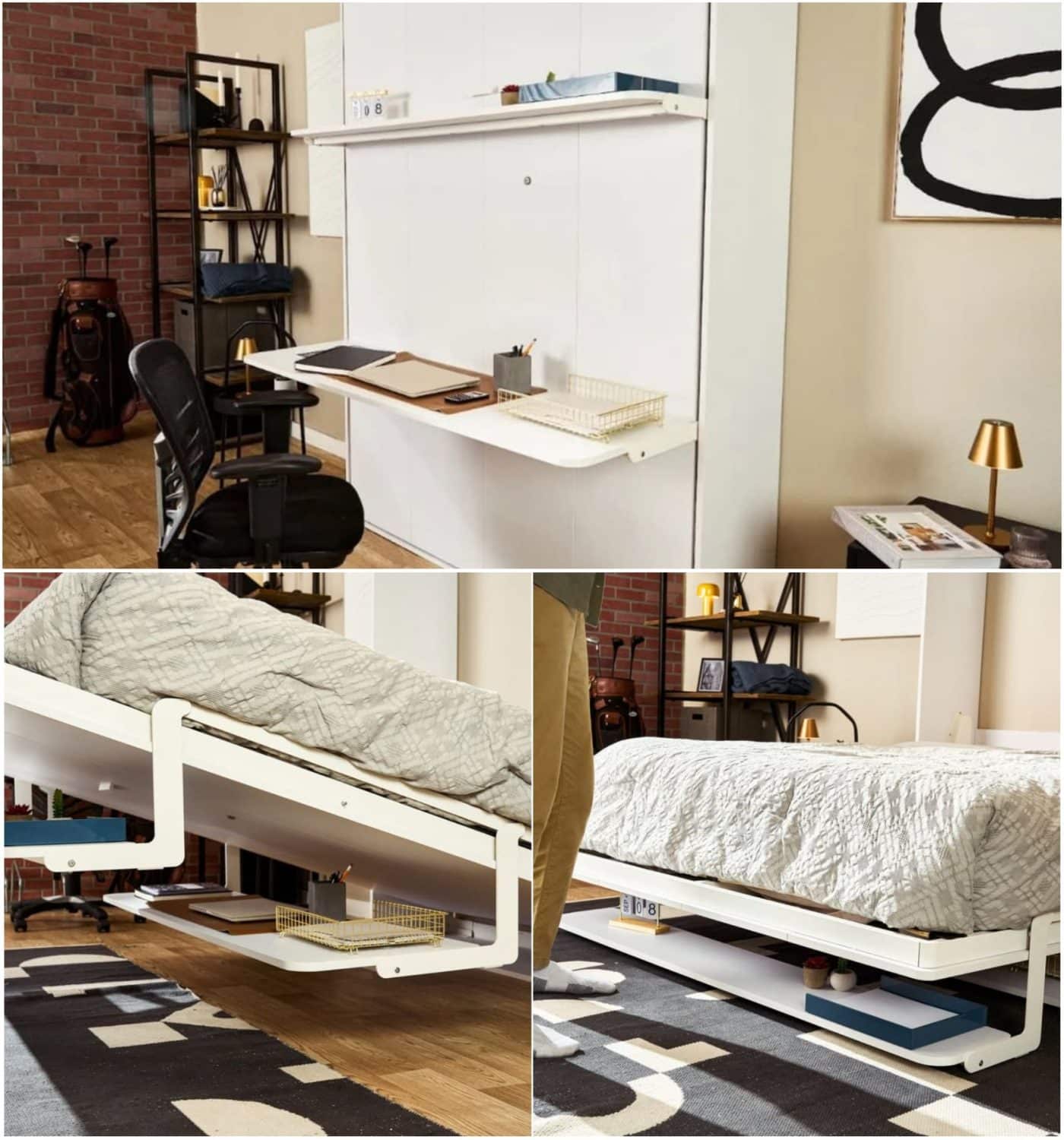 Work, Sleep, Repeat: 18 Genius Beds with Built-In Desks for Small ...