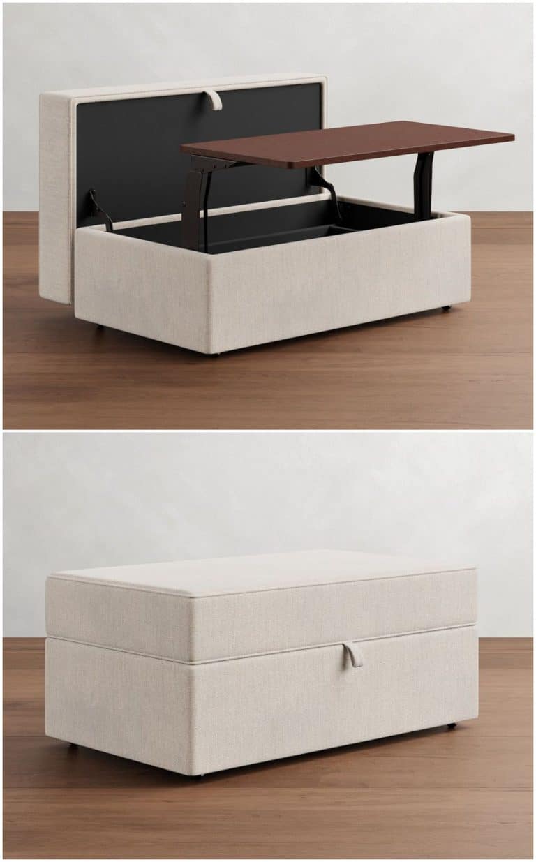 18 Transforming Tables That Practically Double Your Space - Living in a ...