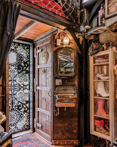 This $25K Scrap-Built Tiny House Expands Into a Tudor-Steampunk Cottage ...
