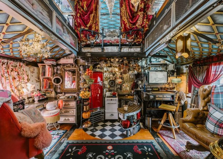 This $25K Scrap-Built Tiny House Expands Into a Tudor-Steampunk Cottage ...
