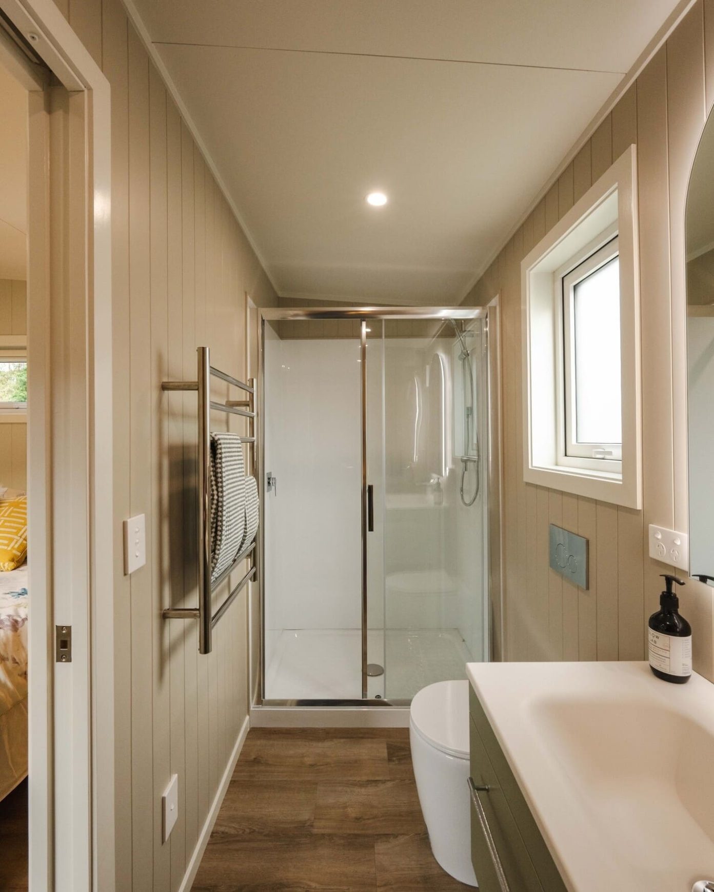 Skip the Ladder - This English Garden-Inspired Tiny Home Is All on One ...