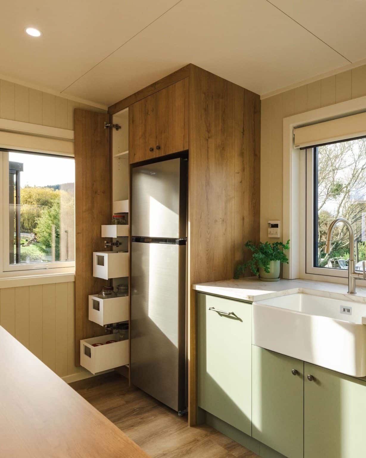 Skip the Ladder - This English Garden-Inspired Tiny Home Is All on One ...