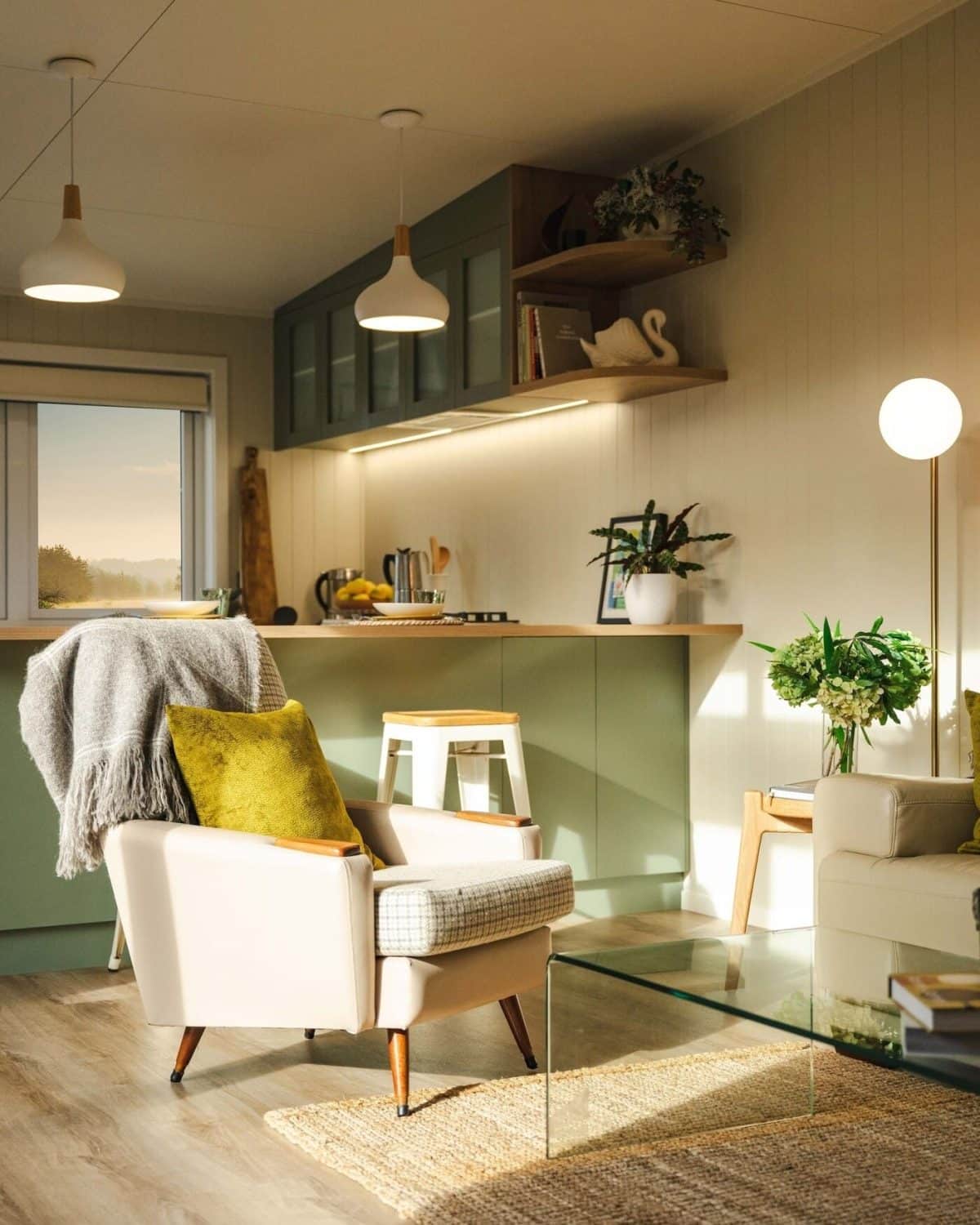 Skip the Ladder - This English Garden-Inspired Tiny Home Is All on One ...