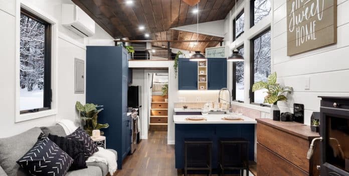 From Mudroom Area to Standing Loft - This Tiny Home Is Designed for ...